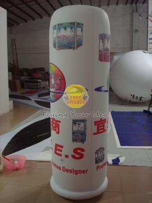 China Waterproof Durable Inflatable Helium Advertising Custom Pillar Shaped Balloons for sale