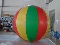China No priniting 2.5m dia. color mixed advertising balloon blimp Fireproof PVC Advertising Helium Balloons for sale