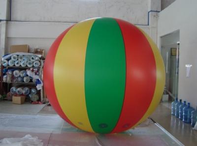 China No priniting 2.5m dia. color mixed advertising balloon blimp Fireproof PVC Advertising Helium Balloons for sale
