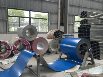 China Corrosion Resistant UV Resistant Color Coated Steel Coil with High Durability Polyester Coating for sale