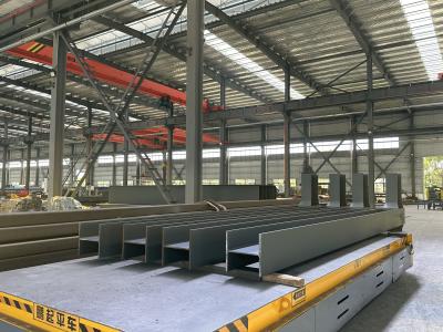China Semi Finished Welded H-section Steel Column For In Residential Commercial And Industrial Building Projects for sale