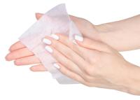 China Non Irritant Biodegradable Toilet Flushable Wipes Pure Water Towel 15 X 20cm for sale