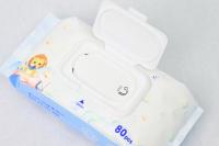 China 98 Percent Baby Pure Wipes For Sensitive Skin Newborns 80pcs for sale