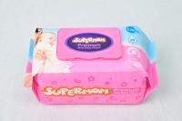 China Alcohol Free 20cm Baby Cleansing Wipes Formulated Non Woven Fabric for sale