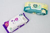 China Nonwoven Fabric Baby Wipes No Bleach For Sensitive Skin Chemical Free for sale