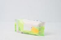 China 20 X 14 / 15cm Facial Cleansing Wipes EDI Water Bleach Paraben Free for sale