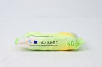 China 20 X 14 / 15cm Facial Cleansing Wipes EDI Water Bleach Paraben Free for sale