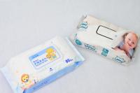 China 45gsm Baby Cleansing Wipes 99.9% EDI Purified Water Perfume Free for sale