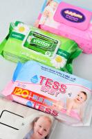 China Fragrance Free Baby Cleansing Wipes ODM Infant With Lid Aloe Vera Xylitol Extract for sale