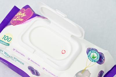 China Skin Friendly Biodegradable Wipes Adults No Pigment No Fluorescent for sale