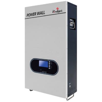 China 1C Wall Mounted Lithium Battery 100A 51.2v 100ah Residential Power Wall for sale