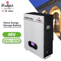 China 1C Wall Mounted Lithium Battery 100A 51.2v 100ah Residential Power Wall for sale
