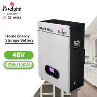 China 1C Wall Mounted Lithium Battery 100A 51.2v 100ah Residential Power Wall for sale