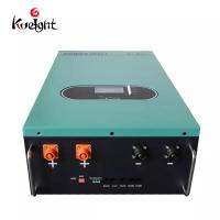 China MPPT Lifepo4 Battery Pack 51.2V RS485 Industry Home Wall Battery Solar Energy Storage for sale
