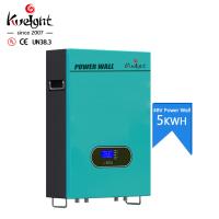 China MPPT Lifepo4 Battery Pack 51.2V RS485 Industry Home Wall Battery Solar Energy Storage for sale