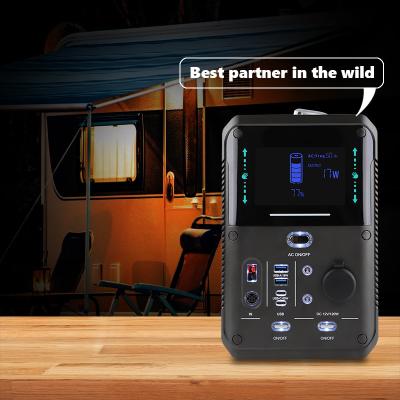 China MPPT Solar Power Station 1000W DC Inverter Portable Power Station Car Camping for sale