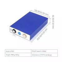 China 105ah 3.2v Prismatic Lfp Cells Rv Rechargeable Lifepo4 Battery For Electric Scooter for sale