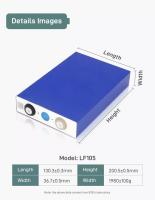 China 105ah 3.2v Prismatic Lfp Cells Rv Rechargeable Lifepo4 Battery For Electric Scooter for sale
