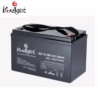 China 12v 100ah Solar Vrla Battery Deep Cycle Gel Lead Acid Battery Ups Battery KG12-100 for sale