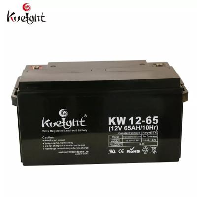 China AGM Seal VRLA 65Ah 12v Lead Acid Battery Solar Battery For Pv Energy Storage for sale