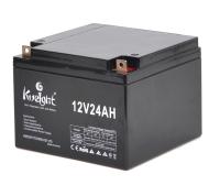China 12v 24ah Deep Cycle Lead Acid Battery Vrla Sla Ups Agm Rechargeable Battery for sale