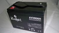 China Agm Deep Cycle Gel Battery 6v 200ah Lead Acid Vrla Battery For Solar System for sale