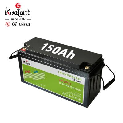 China 12v 150ah Solar Rv Backup Lithium Ion Battery Lifepo4 For Street Light for sale