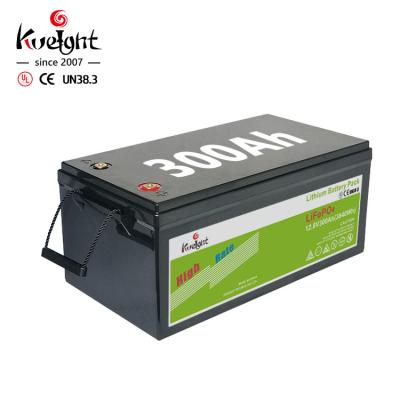 China 12.8v 300ah Lithium Ion Battery Lifepo4 Battery Travel Caravan For Pv System for sale