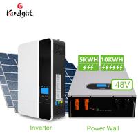 China Off Grid Lithium Battery Systems Home 5kw All In One Inverter Solar Power System for sale