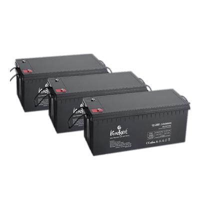 China Solar Wind System Gel Deep Cycle Battery 12v 200ah Solar Inverter Battery for sale