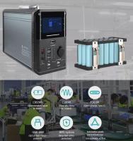 China Lifepo4 1500w Lithium Ion Power Station Solar Generators Lifepo4 Power Bank for sale