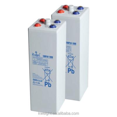 China Telecom Electric Power Station Solar Gel Battery 2v 1000ah Opzv Tubular Gel Battery for sale