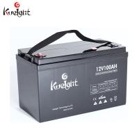 China Household 12v 100ah Agm Lead Acid Gel Solar Battery Maintenance Free for sale