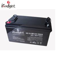China VRLA Agm Solar Deep Cycle Gel Battery 12v 150ah Rechargeable For Solar System for sale