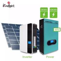 China 5kw 6kw 10kw Residential Solar System Monocrystalline On Grid Solar System for sale