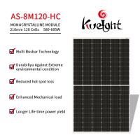 China Crystalline Solar Panel Shingled Halfcell Portable Mono As-8m120-Hc-605w for sale