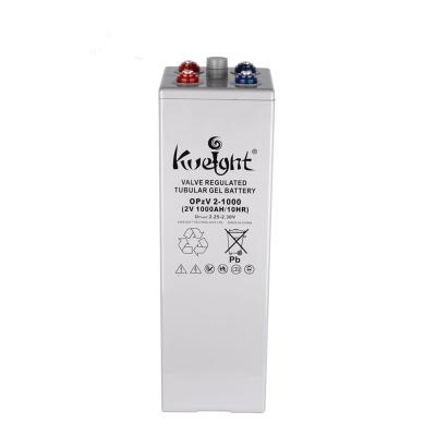 China 2v 1000ah Long Life Opzv Solar Batterytubular Gel Battery for sale