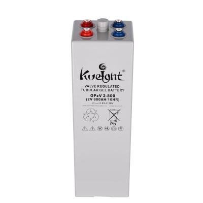 China 2v 800ah OPzV Tubular Gel Battery Ups Solar System Backup Battery for sale