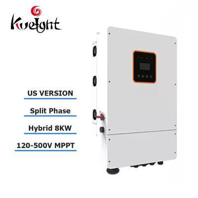 China 8kw 110v Hybrid Solar Inverter Split Phase On Grid Off Grid Solar Inverter for sale