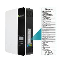 China 5kw 48v 5000es Mppt Solar Hybrid Inverter Growatt For Home Solar System for sale
