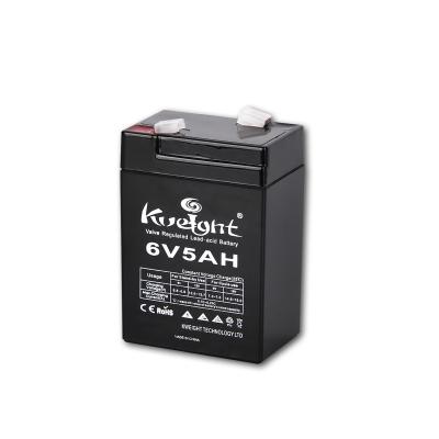 China 6v 5ah Solar Gel Battery Deep Cycle Maintenance Free Agm Battery Lead Acid Batteries for sale