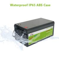 China 12.8v 200ah 12V LiFePO4 Battery IP65 high cycle life battery For Solar Home System for sale