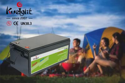 China 12.8v 200ah 12V LiFePO4 Battery IP65 high cycle life battery For Solar Home System for sale