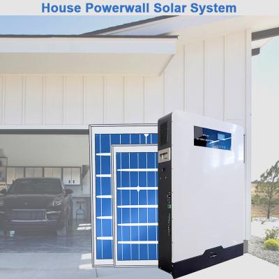 China MPPT Wall Mounted Lithium Battery 100Ah 51.2V Home Battery Storage for sale