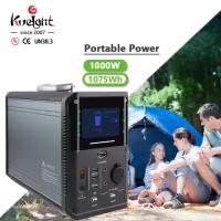 China 1000w Portable Power Station Solar Generator Lithium Backup Battery For Camping Equipment Supply for sale