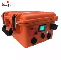 China 12.8V 110AH Lithium Battery Portable Power Station All-In-One Mobile Power Bank for sale