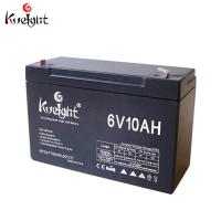 China AGM Maintenance Free Ups Battery 6V 10AH Vrla Sealed Lead Acid Deep Cycle Battery for sale