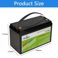 China Longlife Cycles 12V LiFePO4 Battery 12v 100ah Li Ion Battery Solar Systems for sale