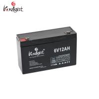 China OEM 6V 12Ah Deep Cycle Gel Battery UPS Lead Acid Rechargeable Battery for sale
