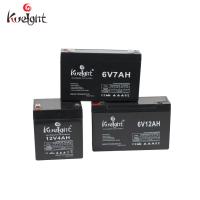 China OEM 6V 12Ah Deep Cycle Gel Battery UPS Lead Acid Rechargeable Battery for sale
